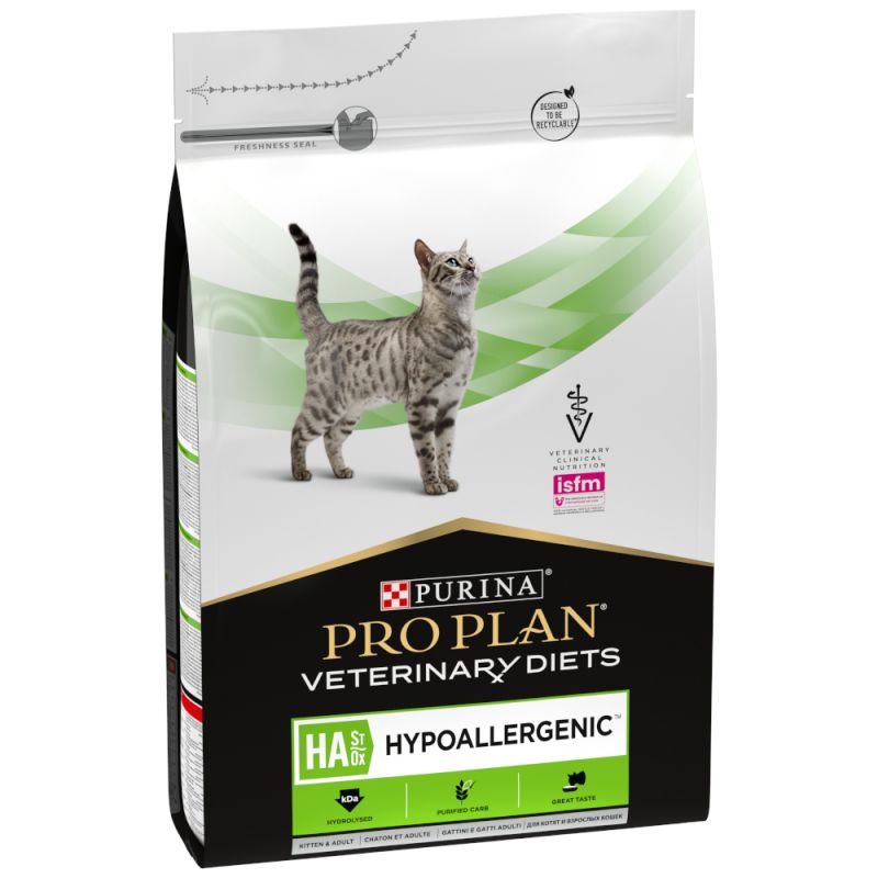 Purina Pro Plan Veterinary Diets Feline HA Hypoallergenic 1,3 kg