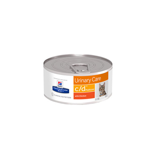 Hill's Prescription Diet Feline C/D Multicare PIiletina 156 g