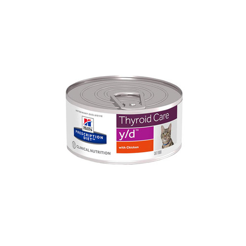 Hill's Prescription Diet Feline Y/D Thyroid Care 156 g
