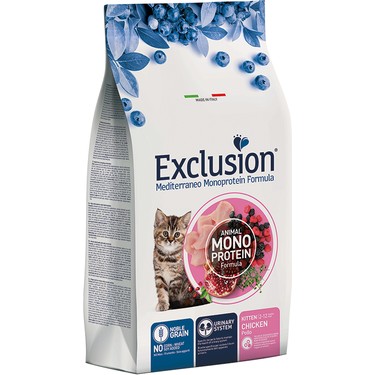 Exclusion Kitten Mediterraneo Monoprotein Piletina 12 kg