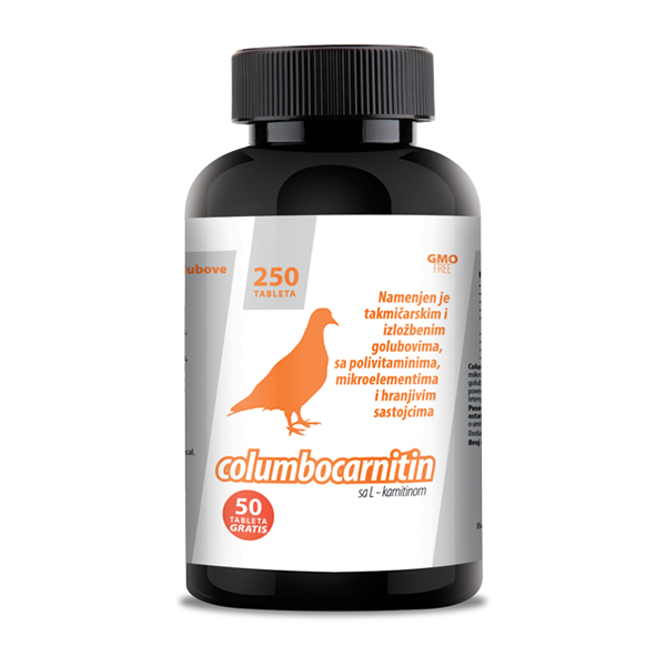 Columbocarnitin vitamini za golubove 250 tableta