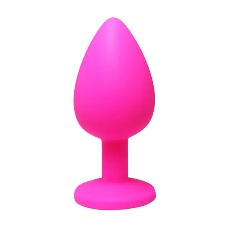 Anal butt plug Pink L