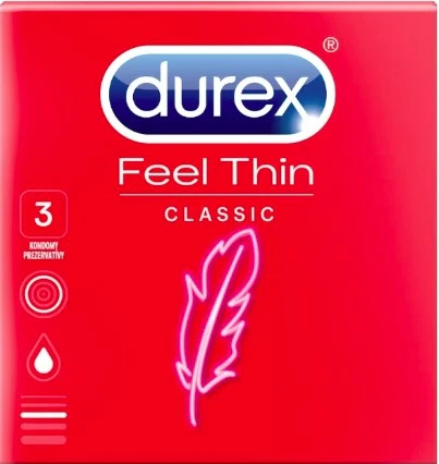 Durex Feel Thin 3 kom.