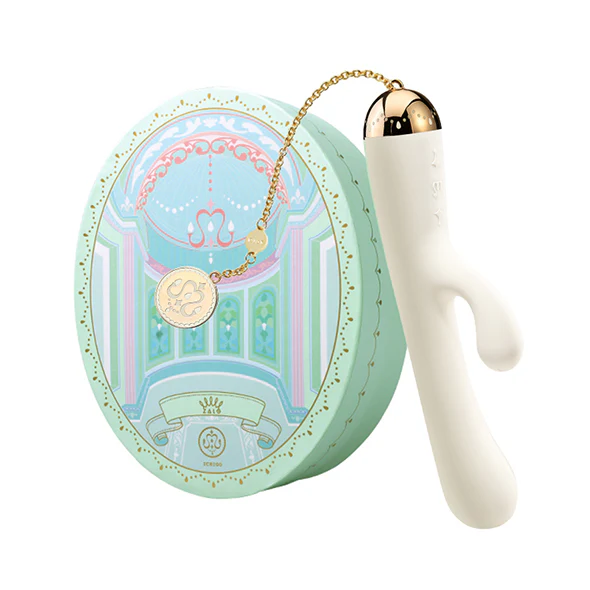 ICHIGO Rabbit Vibrator Vanilla White 18K