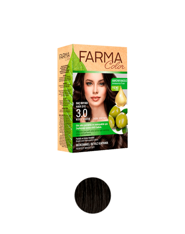 FARMA COLOR Farba za kosu ,50ml Dark Brown 3.0