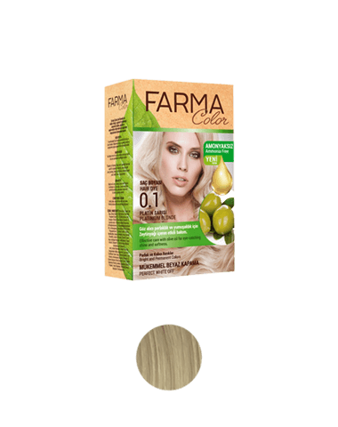 FARMA COLOR Farba za kosu, 50ml Platinum Blonde 0.1