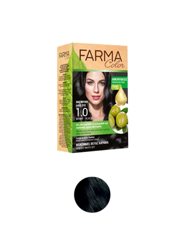 FARMA COLOR Farba za kosu,50ml Black 1.0