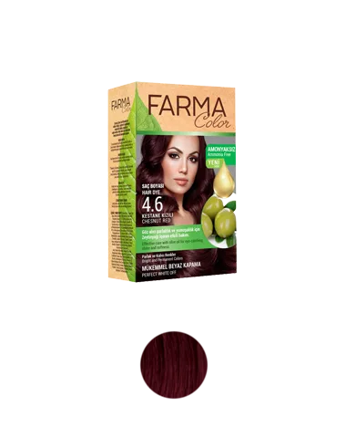 FARMA COLOR Farba za kosu,50ml Chestnut Red 4.6