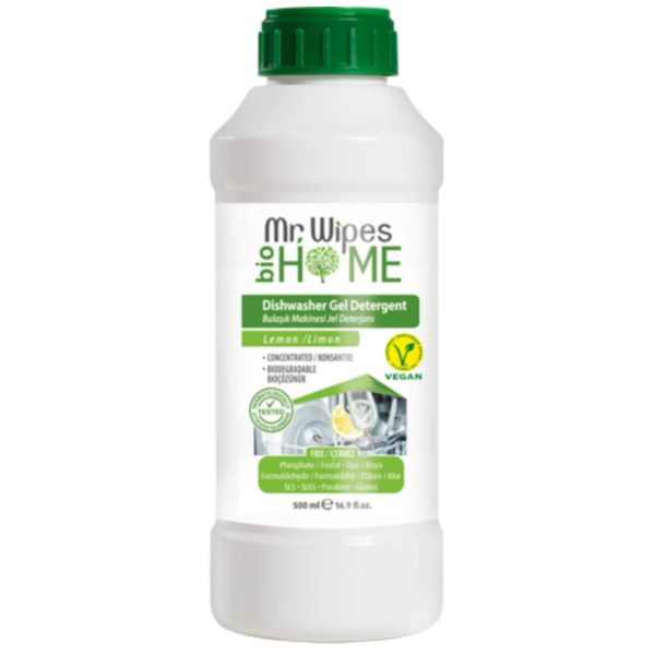 MR.WIPES BIOHOME Deterdžent u gelu za mašinsko pranje suđa,500ml