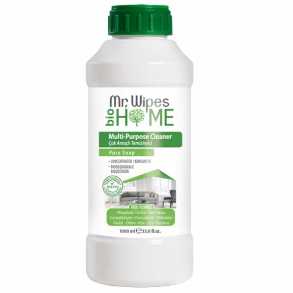 MR.WIPES BIOHOME Višenamensko sredstvo za čišćenje,1000ml Pure Soap