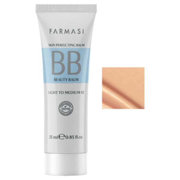 BB Beauty Balm, hidratantna tonirana krema,25ml, nijansa Light to Medium, 02