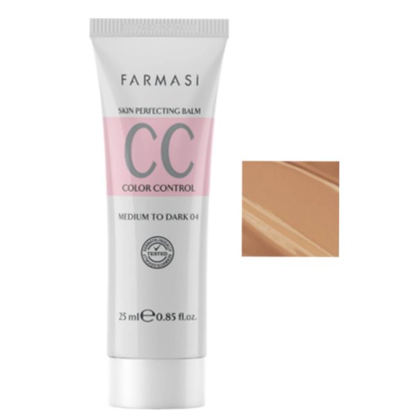 CC Color Control, hidratantna tonirana krema,25ml, nijansa Medium to Dark, 04