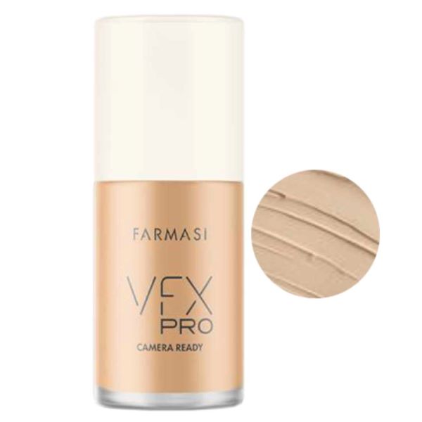 VFX PRO CAMERA READY FOUNDATION ,30ml W09 Golden Warm