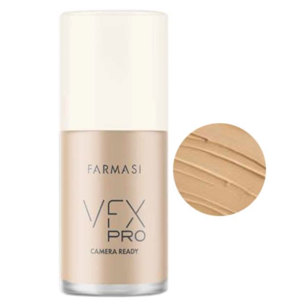 VFX PRO CAMERA READY FOUNDATION ,30ml W08 Warm Linen