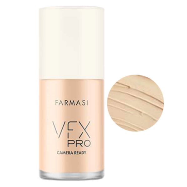 VFX PRO CAMERA READY FOUNDATION, 3Oml C02 Ivory