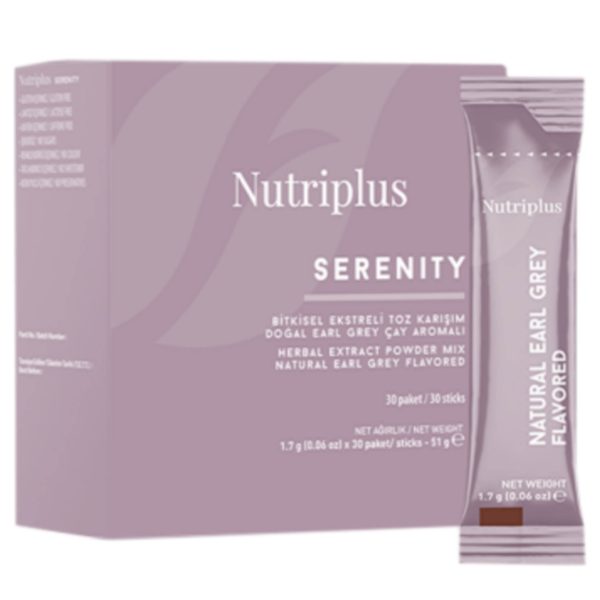 Nutriplus Serenity biljni čaj sa ukusom Earl Grey,30 x 17g