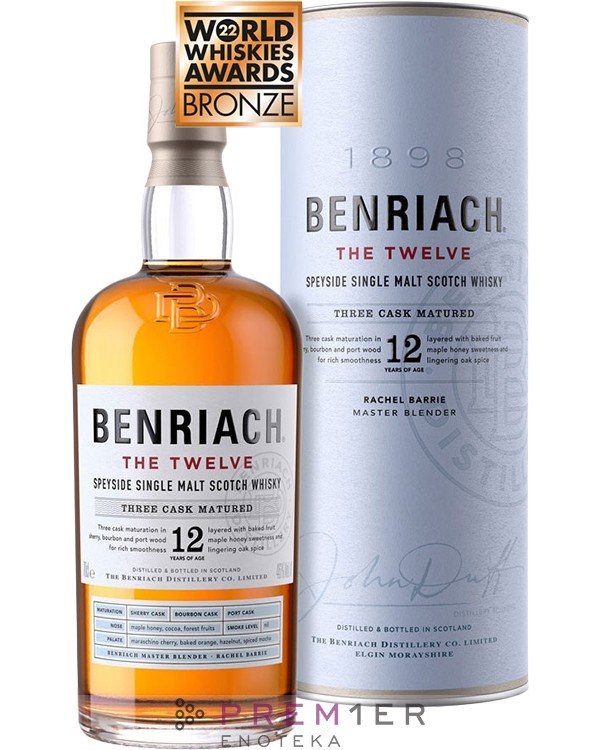 Benriach The Twelve 12YO Single Malt 0.70l