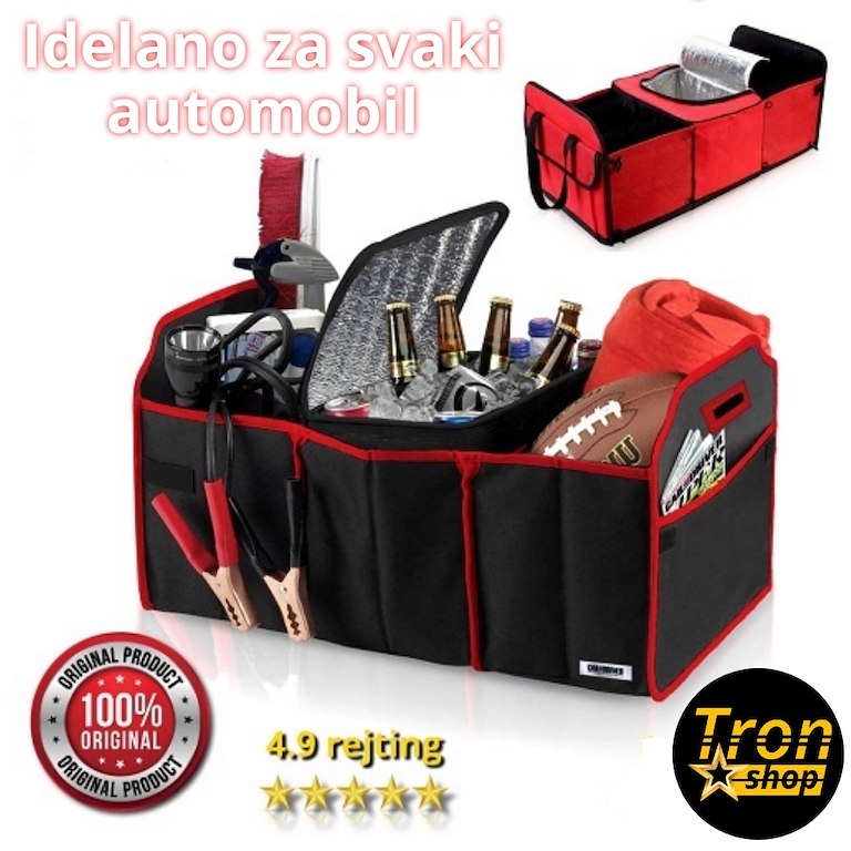 3 u 1 Organizer + torba + frižider za gepek automobila