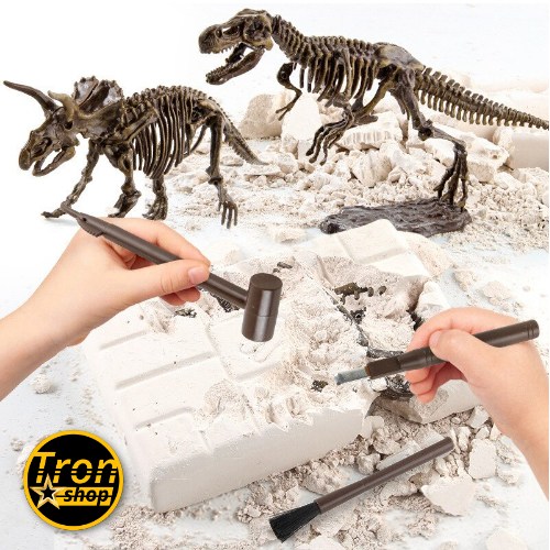 Arheološki SET Iskopaj dinosaurusa koji svetli