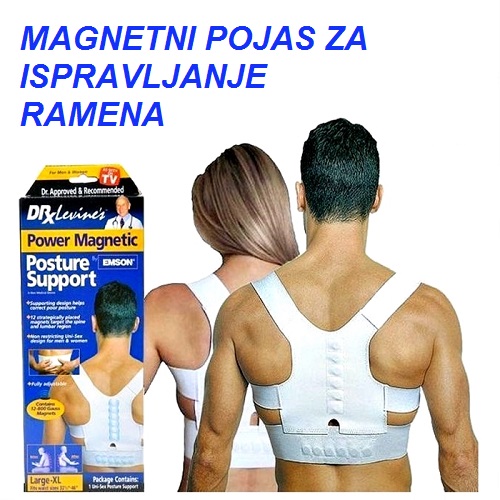 Magnetni pojas za kičmu i leđa (unisex) ORIGINAL