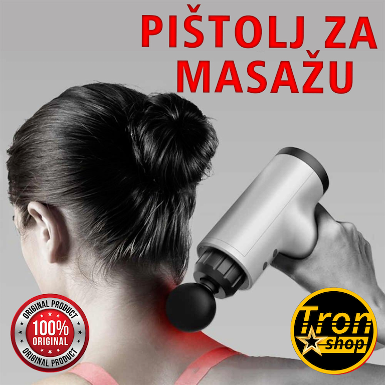 Masažni pištolj za celo telo – Masažer Massage Gun