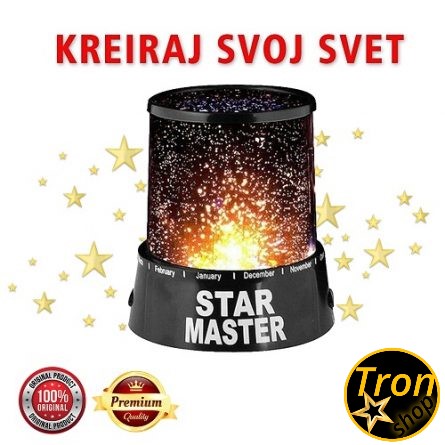 Star Master LED lampa Zvezdano nebo -projektor