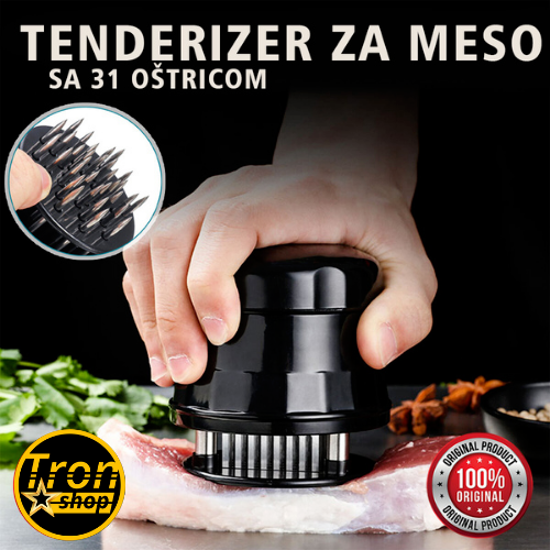 Tenderizer za meso – čekić sa bodljama za omekšavanje mesa