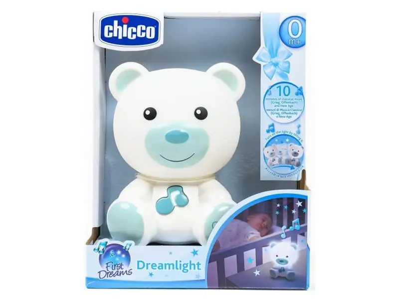 CHICCO NOĆNA LAMPA DREAM LIGHT PLAVA