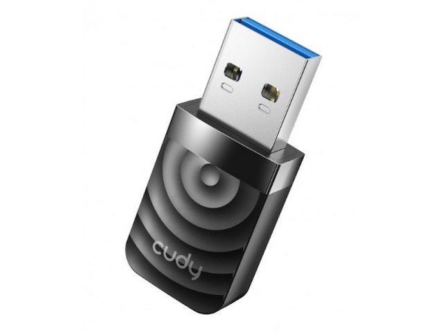 Cudy WU1300S AC1300 WiFi Dual Band USB3.0 MINI adapter,  2.4+5Ghz, 20dBm, 2dBi longe range