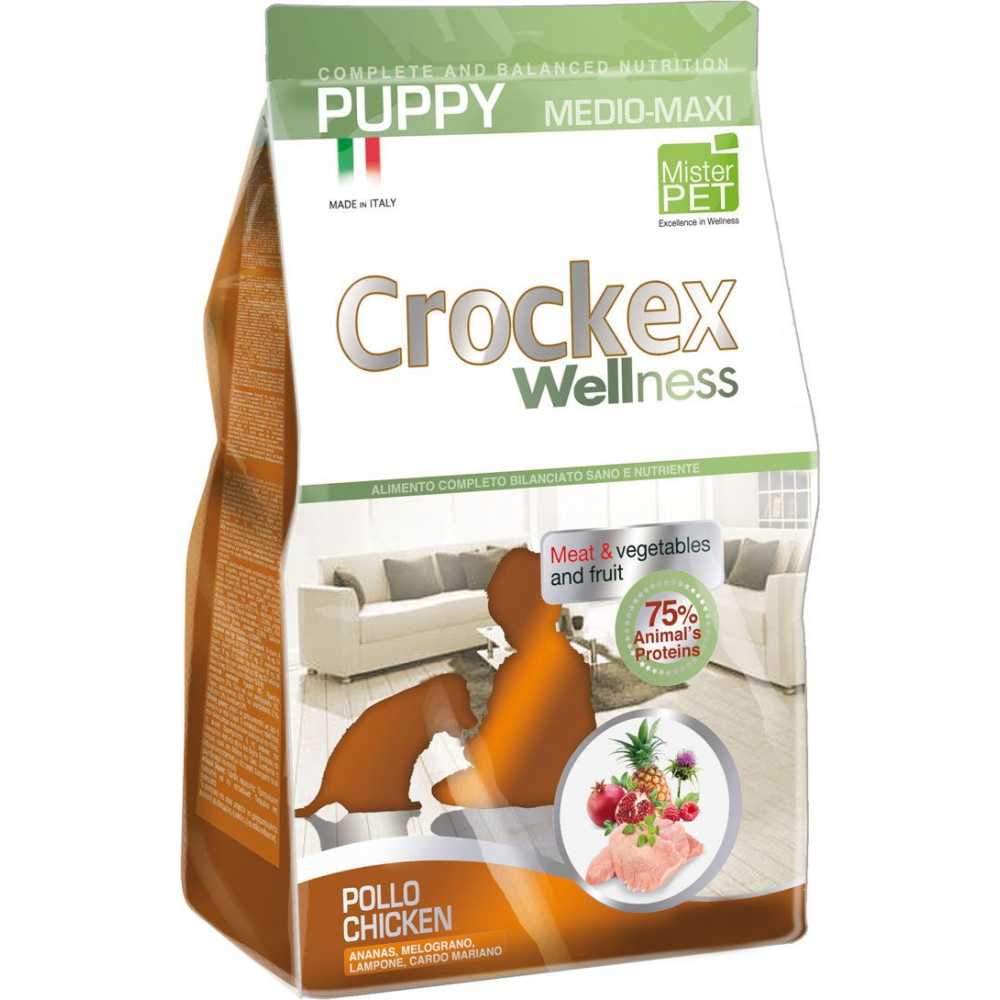 MisterPet Crockex Puppy Medium&Maxi - Chicken 12kg