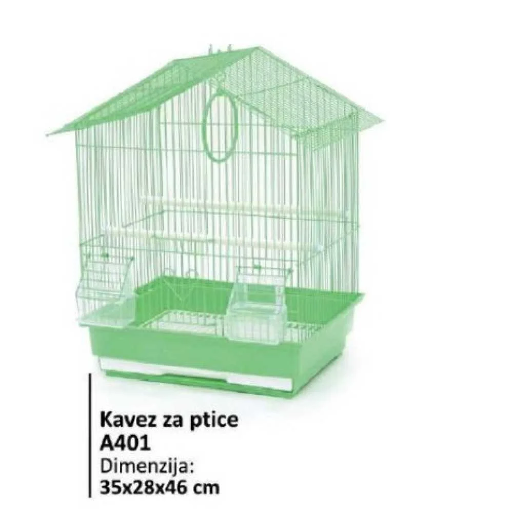 Kavez za ptice A401 kuća 35x28x46cm