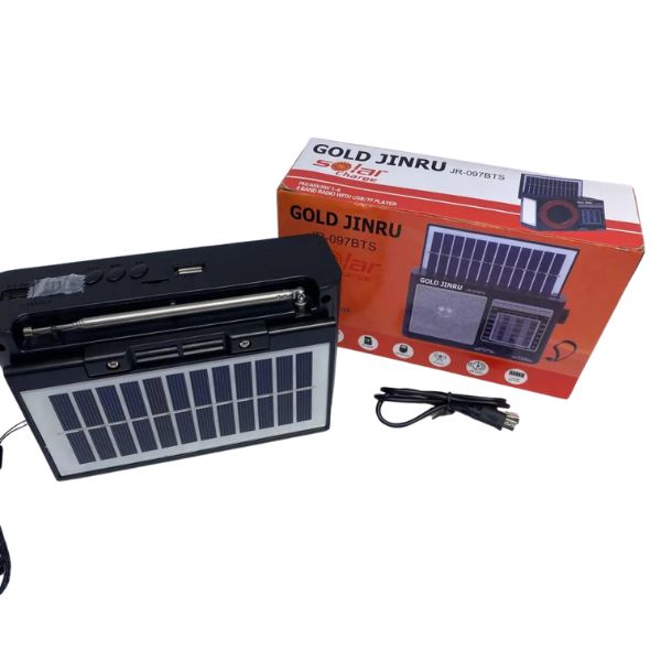 Radio na baterije – struju i solarno punjenje JR -097BTS