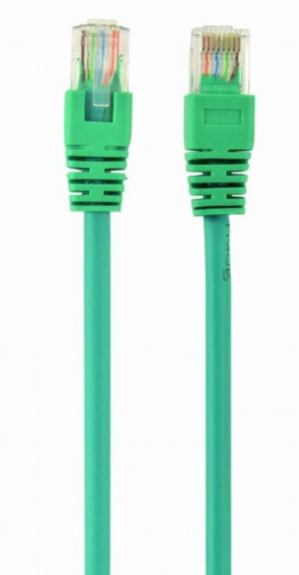 PP12-1.5M/G Gembird Mrezni kabl, CAT5e UTP Patch cord 1.5m green