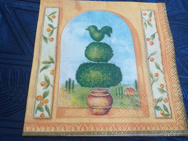 Salveta sa četiri slike 33 x 33