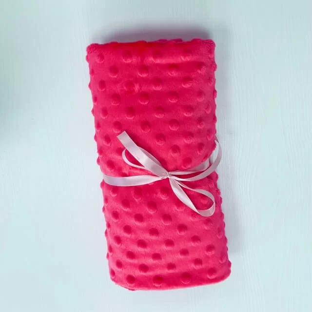 Minky pink tanji 100×80