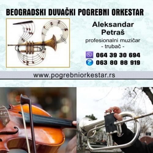 Solo truba, violina, harmonika, crkveni hor orkestar za sahrane pogrebe