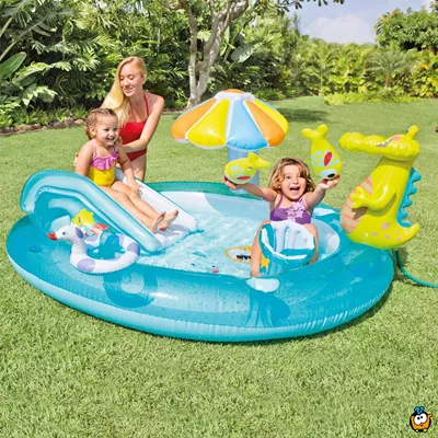 Intex
INTEX 57165NP/EP ALIGATOR PLAY CENTER - DEČIJI ALIGATOR IGRAONICA BAZEN (57165)