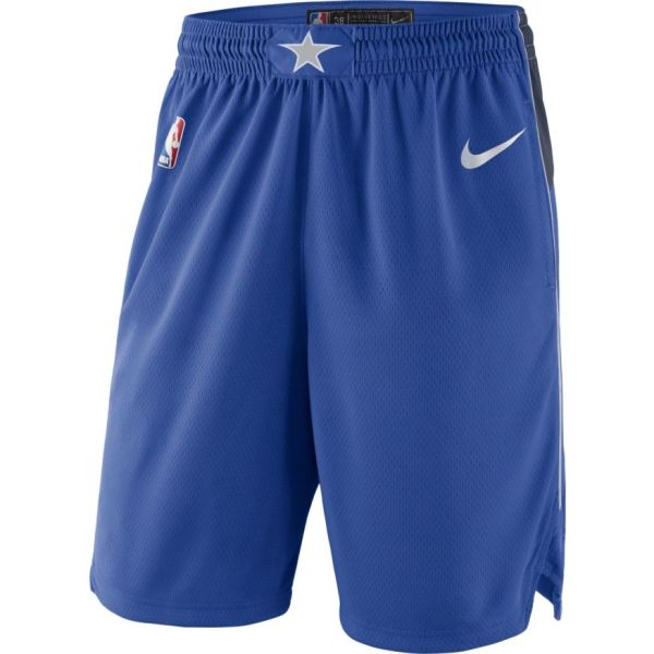 NBA DALLAS MAVERICKS ICON EDITION SWINGMAN SHORTS 'BLUE'