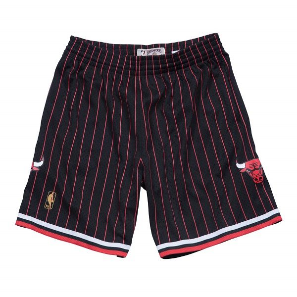 NBA ALTERNATE SWINGMAN SHORTS BULLS 96-97 'BLACK'
