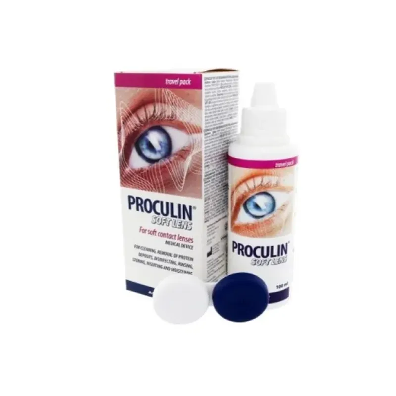 Proculin Soft Lens Travel Pack 100ml