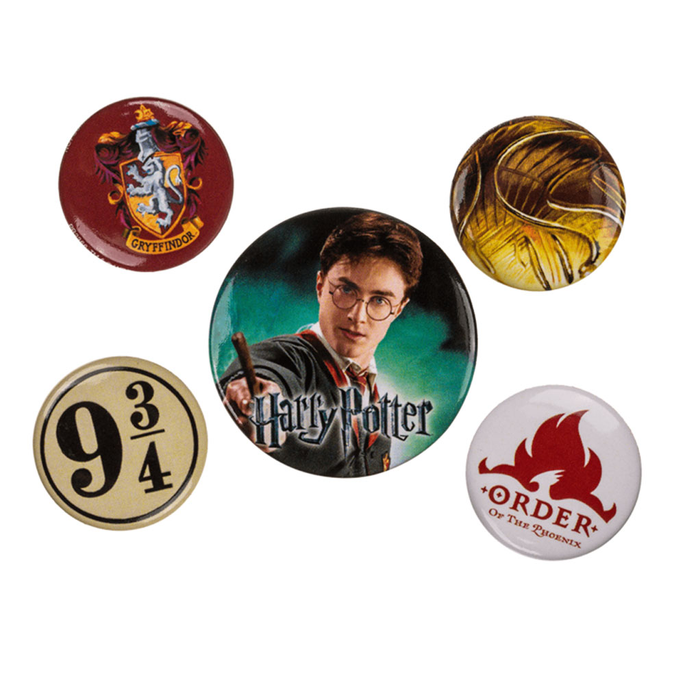 Harry Potter Gryffindor Bedževi