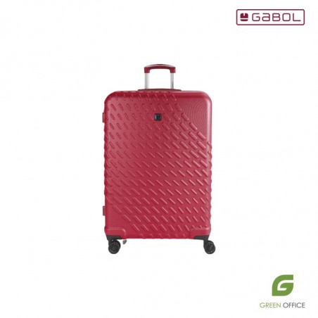Putni kofer Gabol Journey veliki proširivi ABS crveni