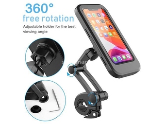 Drzac mobilnih telefona za bicikl 360 step Vodootporan