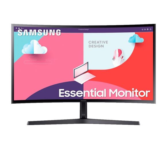 Samsung - Monitor SAMSUNG LS27C366EAUXEN 27"/VA,zakrivljen/1920X1080/75Hz/4 ms GtG/VGA,HDMI/Freesync/VESA