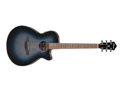 Ibanez AEG50-IBH Indigo Blue Burst High Gloss akustična gitara