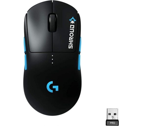 Logitech - Logitech G PRO Wireless Gaming Mouse, Shroud Edition