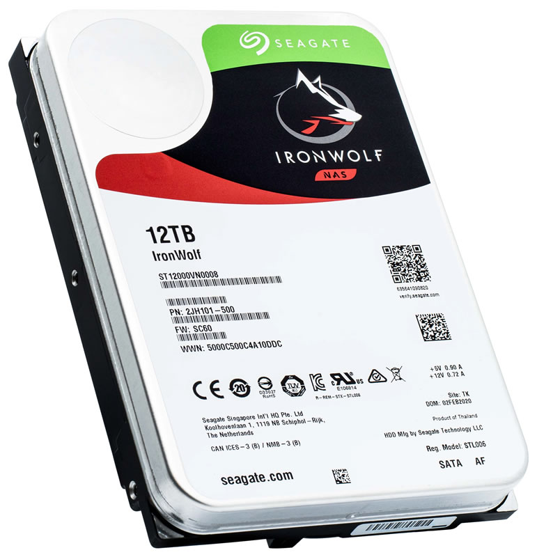 Seagate 12TB ST12000VN0008 Ironwolf