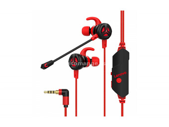 Lenovo HS-10 Surround 7.1 Gaming Headset, Red