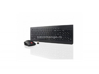 Tastatura+miš LENOVO 510 bežični set /US/crna