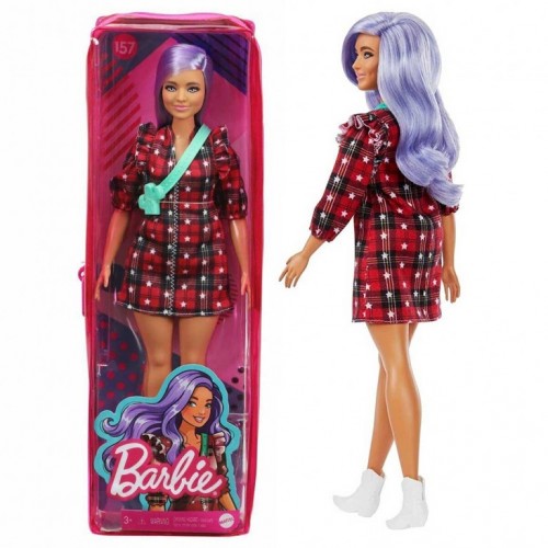 Barbie lutka karirana haljina 36925